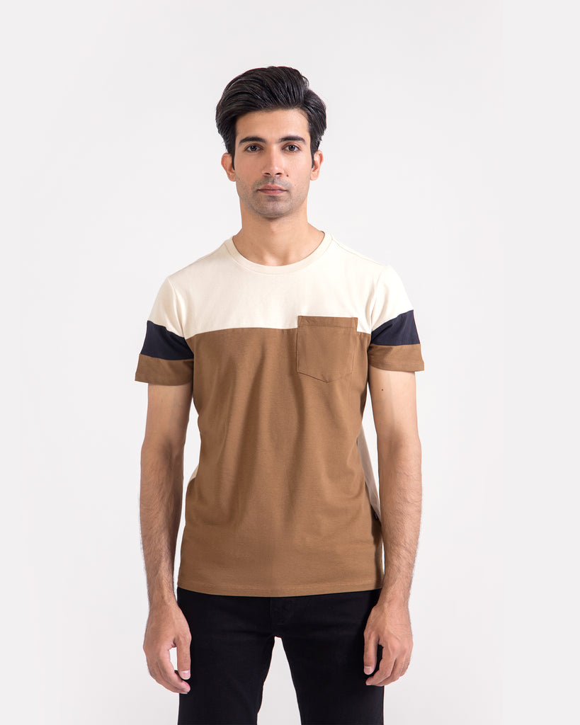 Men Panel T-Shirt
