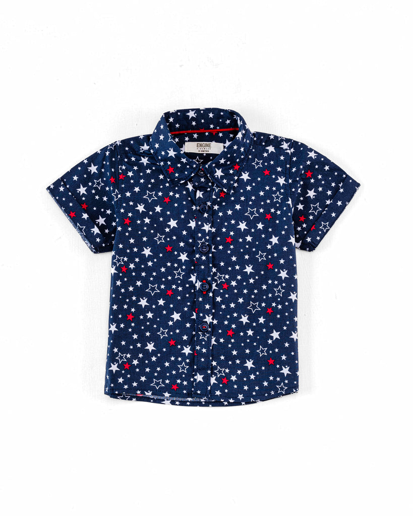 Boys Starry Casual Shirt