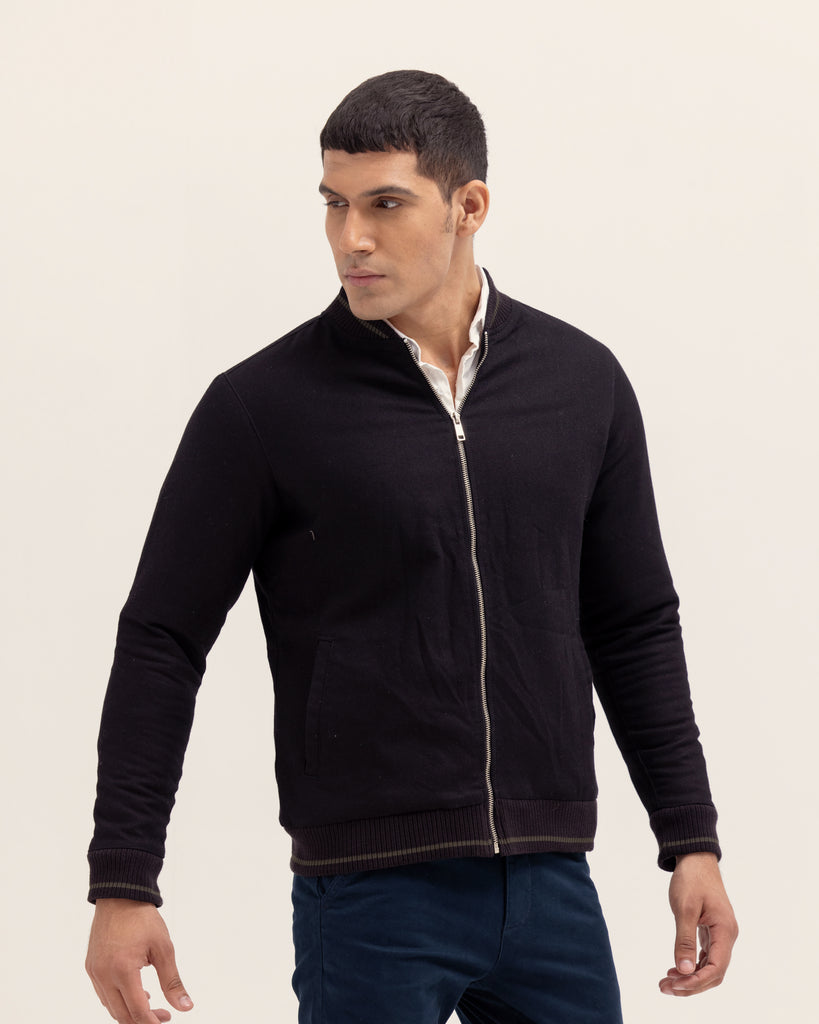 Men Solid Jacket
