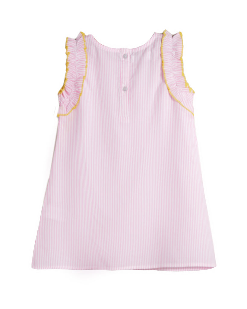 Girls Ruffle Woven Top