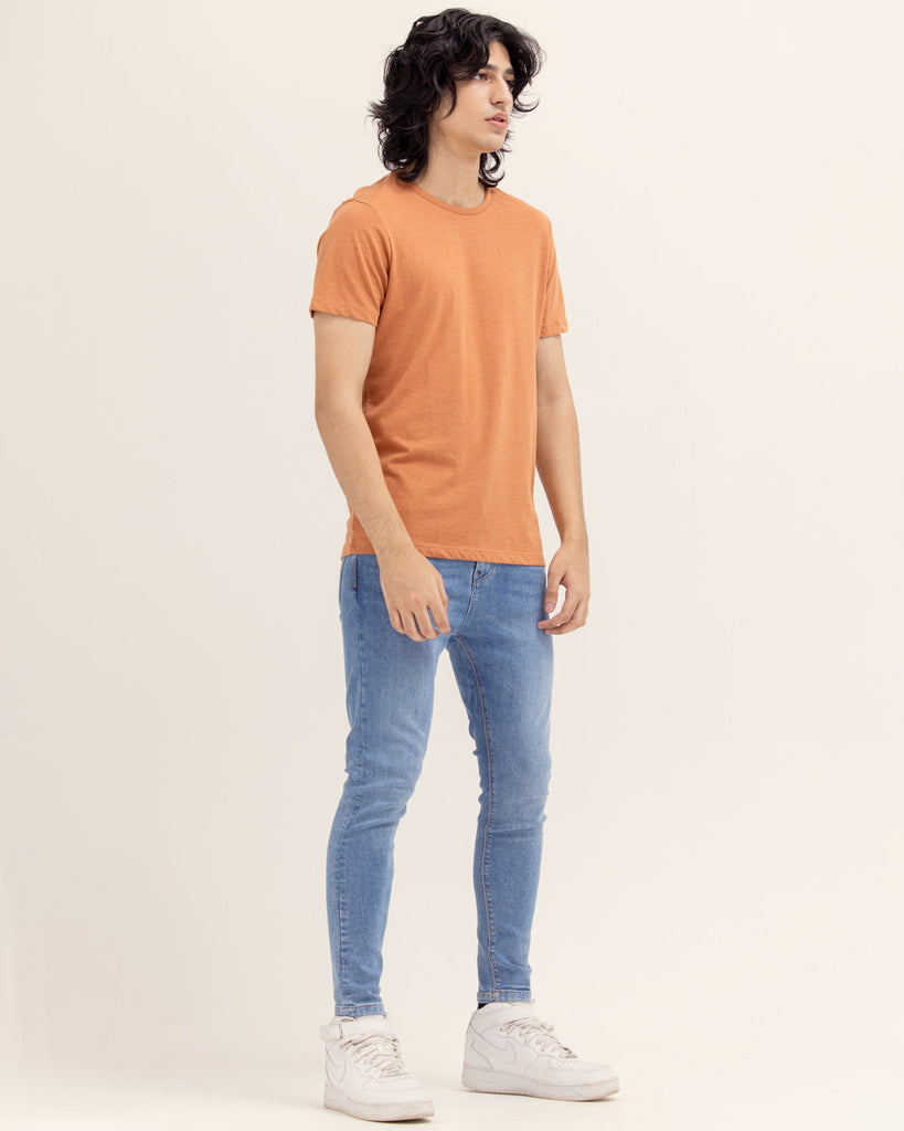 Men Rust T Shirt