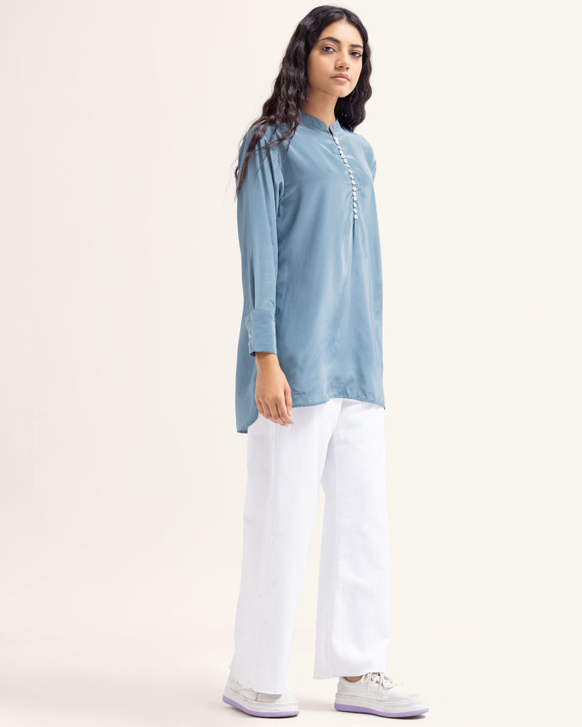 Women Button Detailed Top