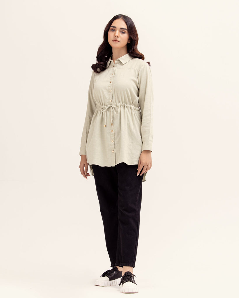 Women Elastic Waist Top