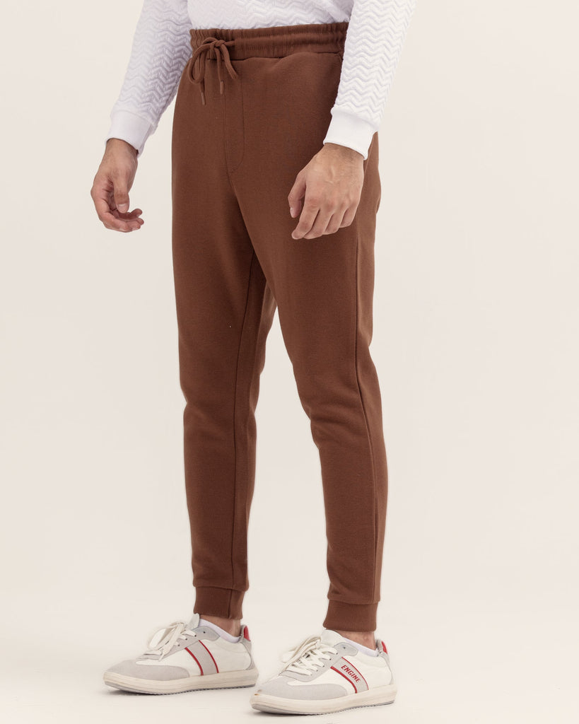 Men Basic Drawstring Trouser