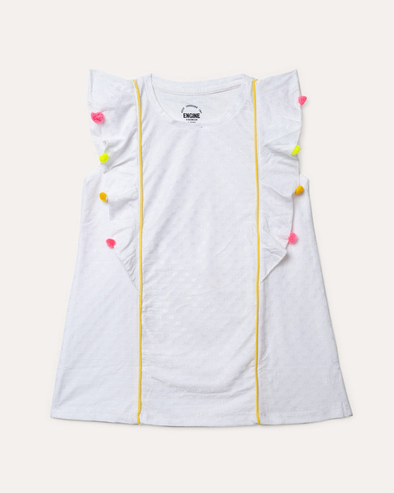 Kid Girl Knit Top For Winter 2023